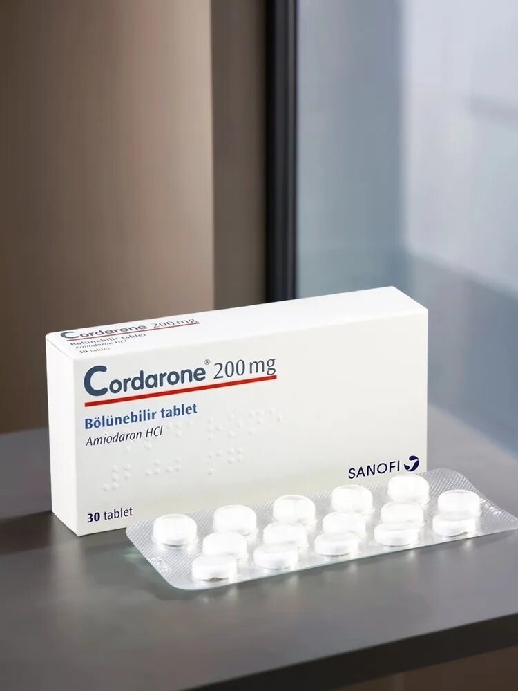 Cordarone, Кордарон, 30 шт, Турция