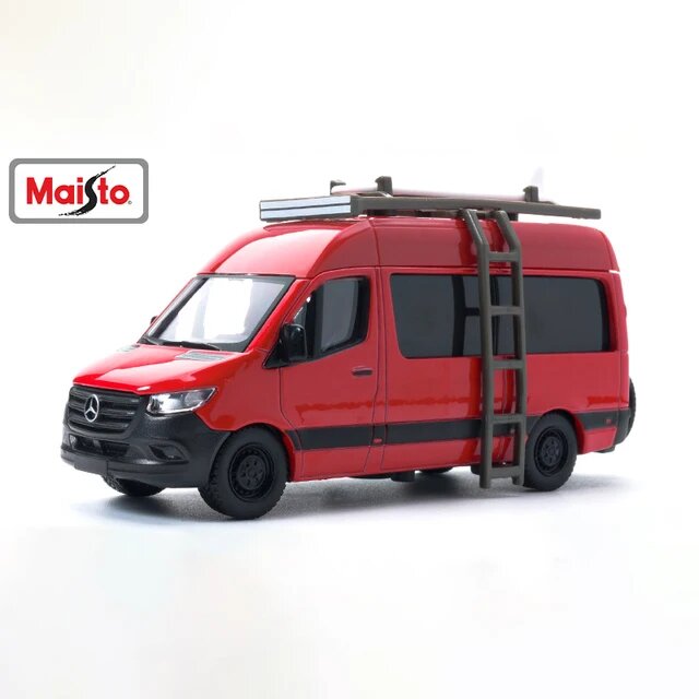 Литые игрушечные машинки Maisto Mercedes-Benz Sprinter MPV из легкого сплава. Миниатюрная модель игрушечной машинки для детей.