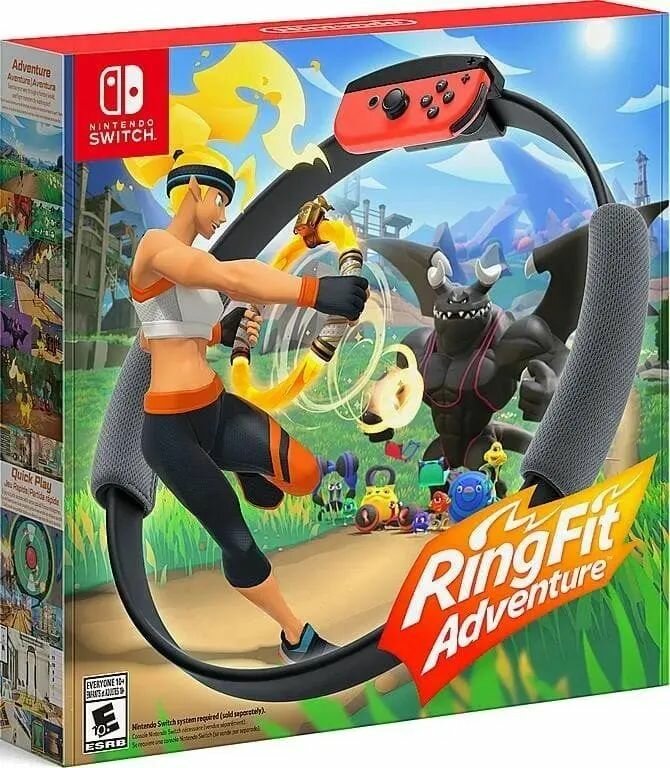 Обруч Ring Fit Adventure для Nintendo Switch только кольцо, без игр(Нет игрового диска)
