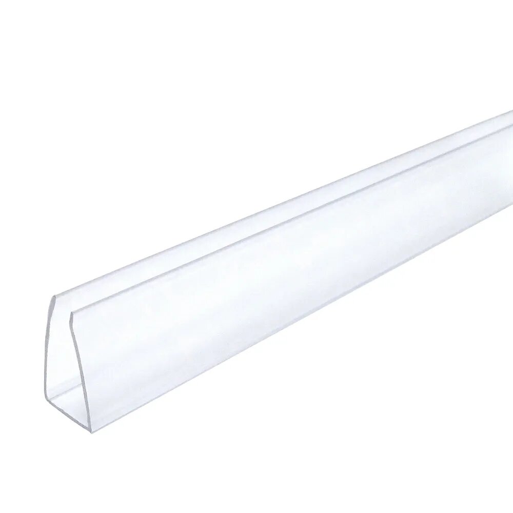 Профиль торцевой Novattro для поликарбоната 4мм (длина - 1050мм) 8 шт, прозрачный