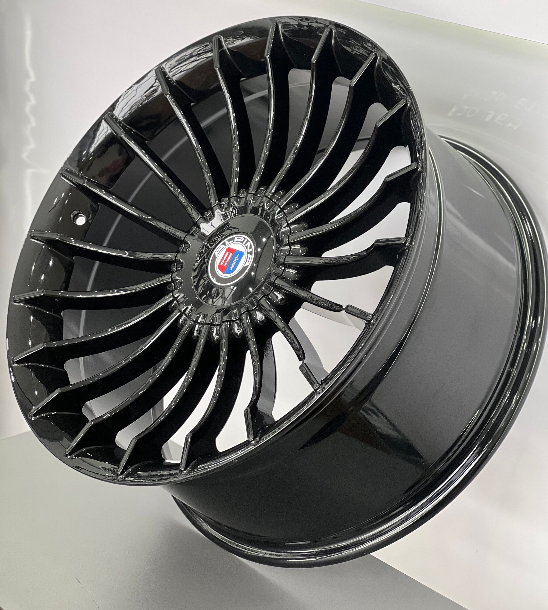 Диски литые комплект (4 штуки) BMW Style Alpina 1023, R20, 8.5 j/9.5 J, PCD 5х120, ET35, DIA 72.6, Black разноширокие