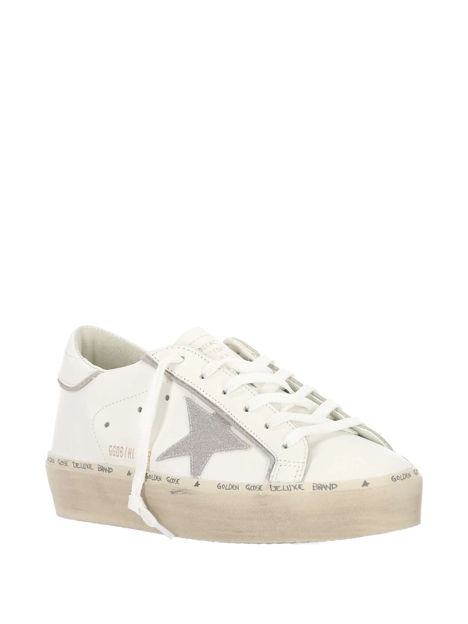 Кроссовки Golden Goose Star leather sneakers, размер 37, white — фото 1