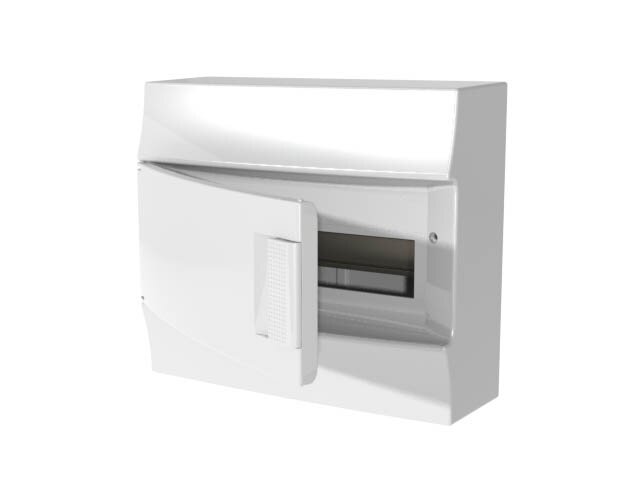 Бокс настенный Mistral41 12М непрозр. дверь (с клемм.) ABB 1SPE007717F9972