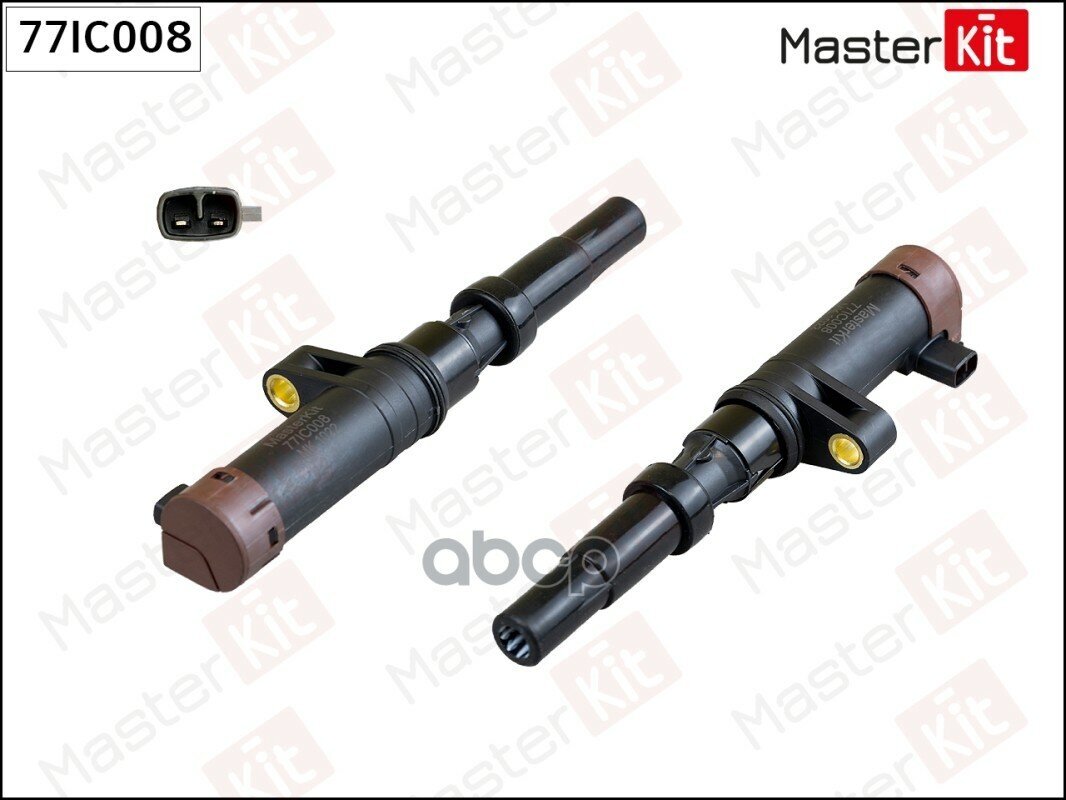 Катушка зажигания! Renault Logan/Duster/Clio/Megane/Kangoo 1.4-2.0 97> MasterKit арт. 77IC008