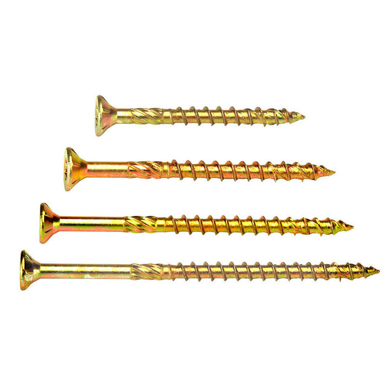 Шурупы стальные конструкционные 4,0 x 50 х 30 мм - набор 300 штук в комплекте с битой Т20. Цинковое покрытие. Картонная коробка Woodwork SCC-04050