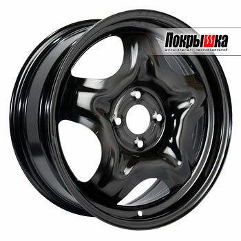 Диски штампованные ТЗСК Renault Sandero Stepway 6.5х16/4х100 D60.1 ET37.0, Черный