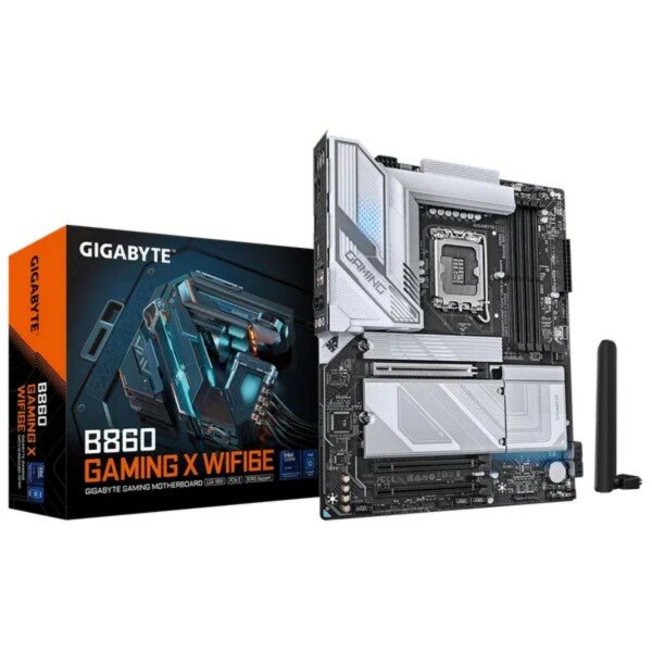 Материнская плата Gigabyte B860M GAMING X WIFI6E, LGA 1851, Intel B860, 4xDDR5, 4xSATA, 3xM.2, 1xPCIe 5.0 x16, 2xPCIe 4.0 x16, 1xHDMI, 1xDP, 1x 2.5Gb
