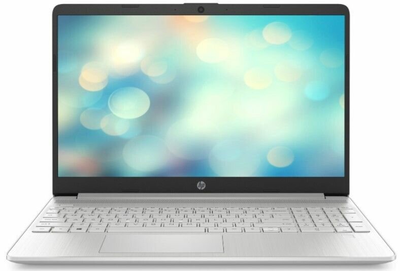 15,6" Ноутбук HP Laptop 15S-EQ1116UR (2X0M2EA) серебристый - 1920x1080, IPS, AMD Athlon Gold 3150U, ядра: 2 x 2,4 ГГц, 8 ГБ, SSD 256 ГБ, AMD Radeon Graphics, Windows 10 Pro