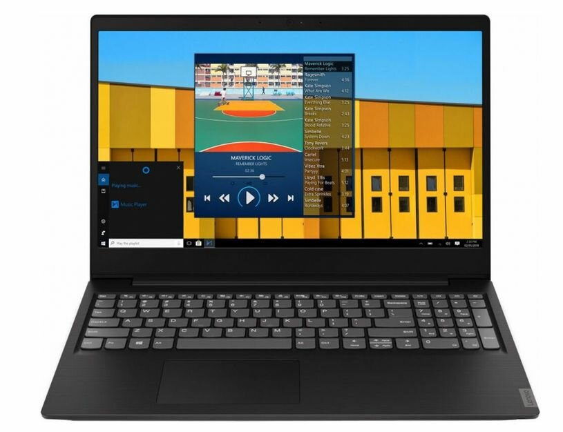 15,6" Ноутбук Lenovo IdeaPad S145-15API (81UT000VRK) черный - 1920x1080, TN, AMD Ryzen 5 3500U, ядра: 4 x 2,1 ГГц, 8 ГБ, SSD 512 ГБ, AMD Radeon Graphics, Windows 10 Pro