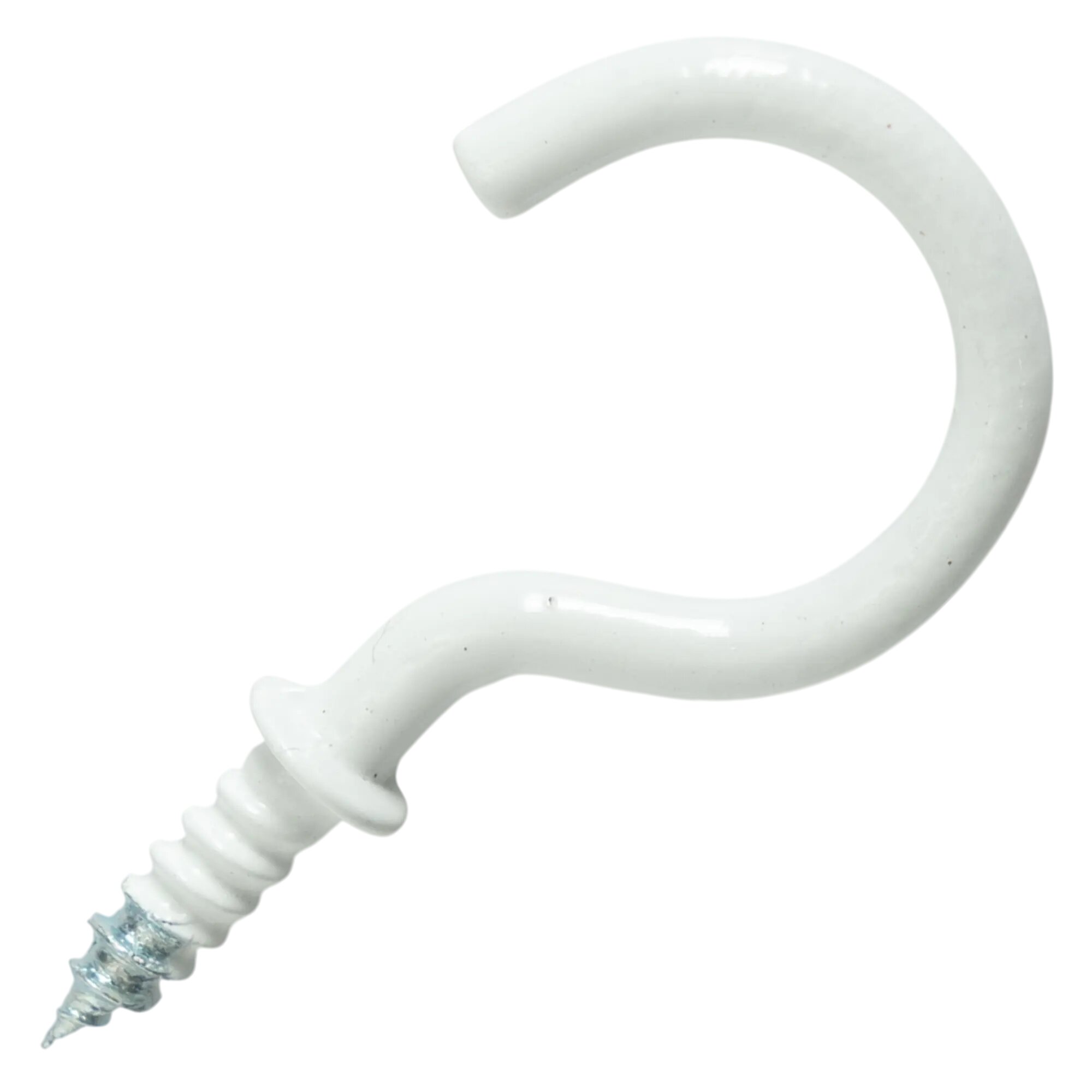 Шуруп-крюк 3x22 мм из стали, цвет RAL9005, набор 10 шт для крепежа и монтажа