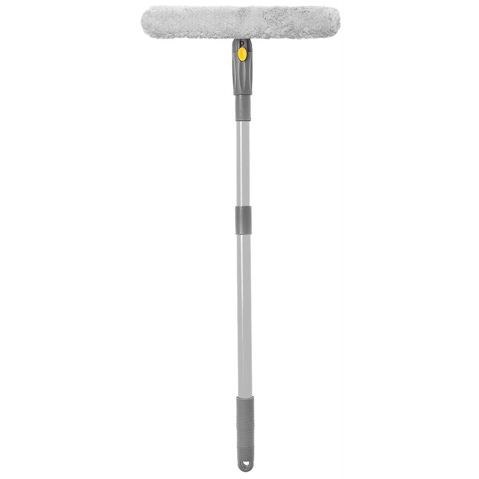 Homequeen стеклоочиститель 26 см с телескопической ручкой и микрофиброй для окон