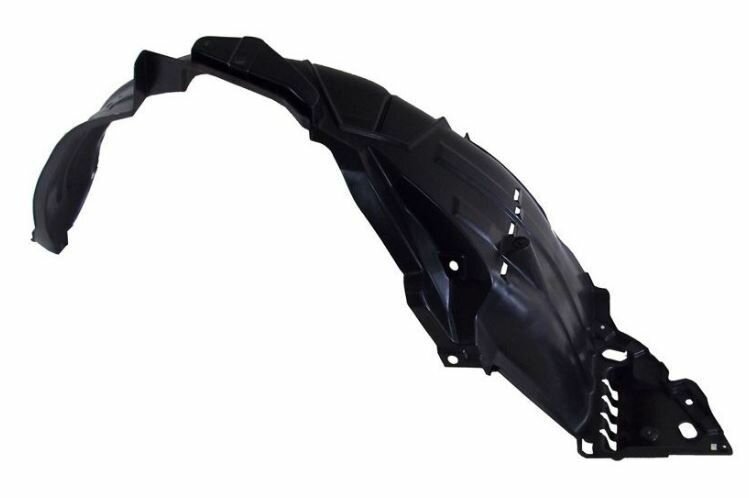 Подкрылок Zekkert, для Honda Jazz II, передний, левый, пластик, черный