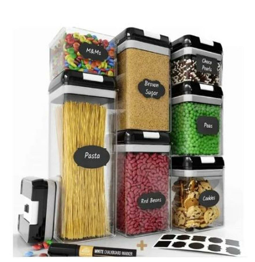 MILENI Контейнеры для хранения сыпучих / Банки для круп с крышкой