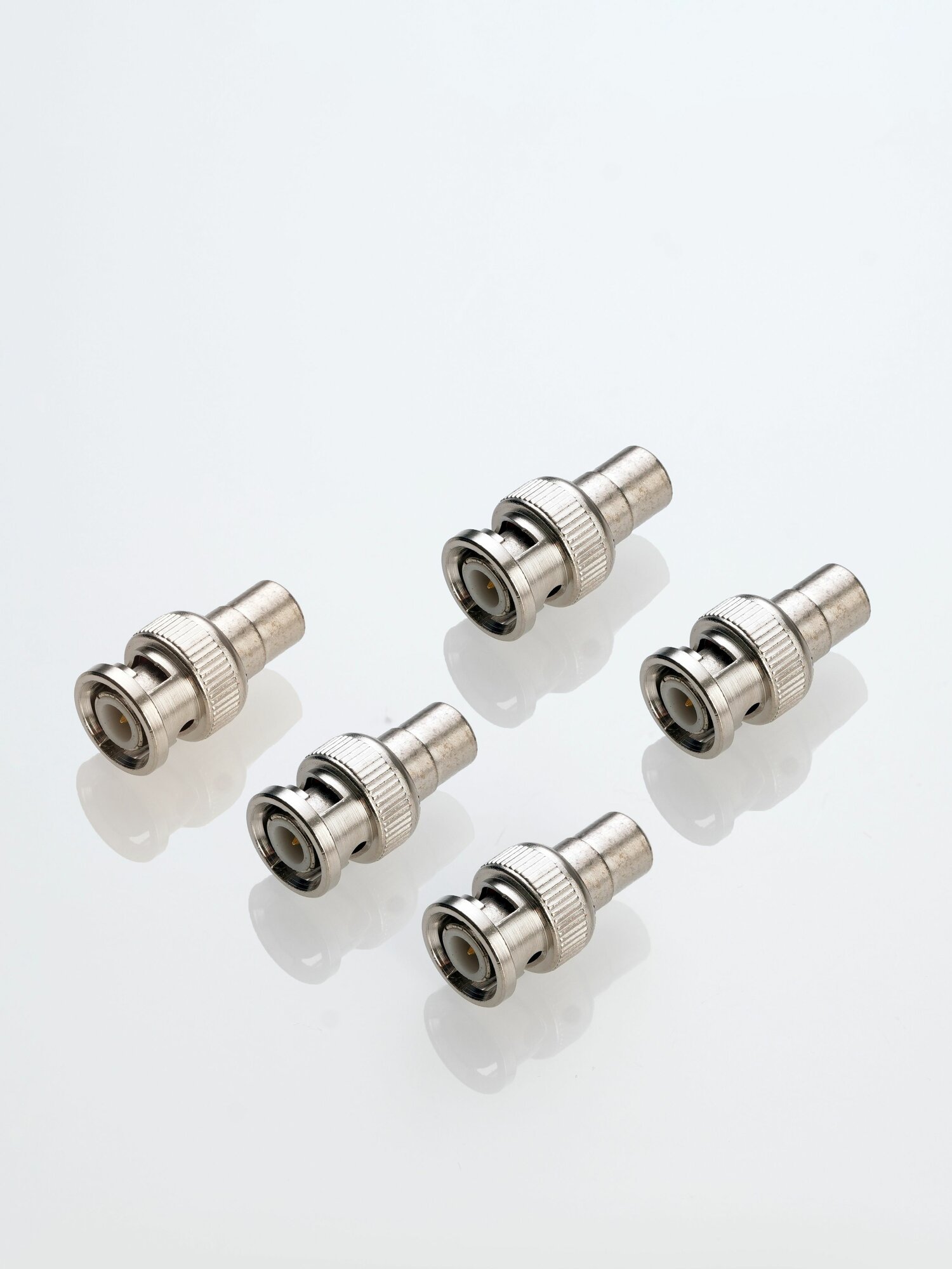 Переходник BNC штекер - RCA гнездо (упаковка 5шт)