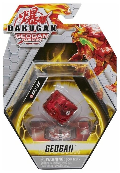 Bakugan Фигурка-трансформер Геоган S3 Manticore Red, 6059850/20129002
