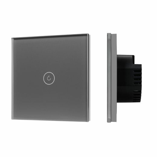 Выключатель сенсорный SWT-OMALI-S01-ZB-GR (250V, 10A, Zigbee) (Arlight, Стекло)