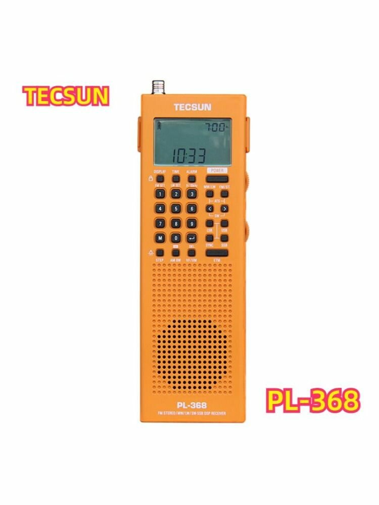 Новое радио TECSUN PL-368 Mini Portable SSB Audio 64-108MHZ DSP ETM ATS FM-Stereo MW SW World Band Stereo Radio