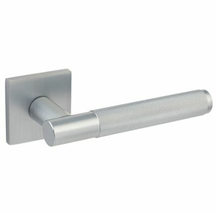 Ручки дверные (к-кт - 2шт.) CODE DECO Slim H-30148-A-CRM cатинированный хром