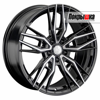 Диски литые LS Wheels LS-1354 8.0х18/5х108 D60.1 ET30.0, BKF