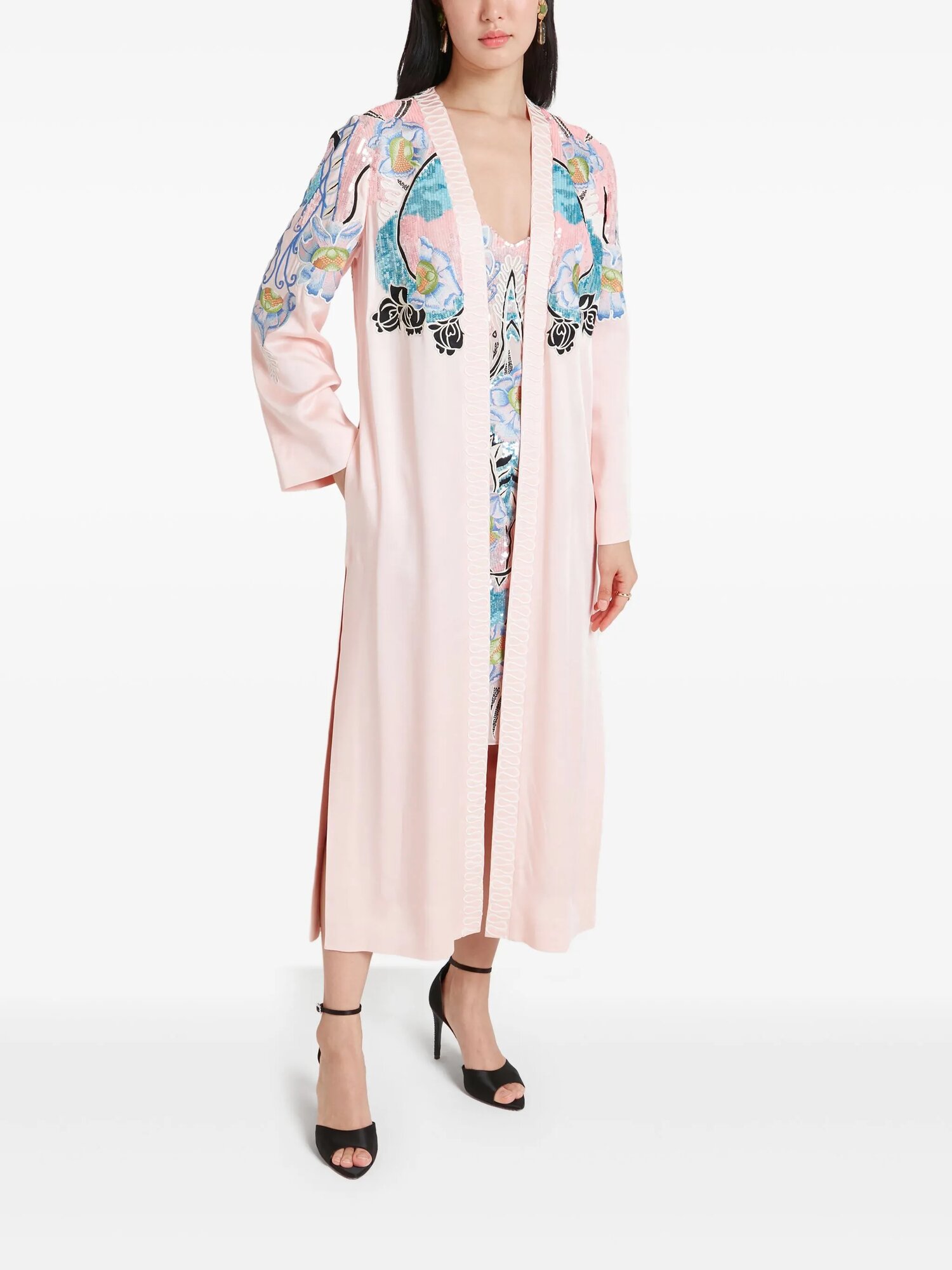 Пальто Temperley London Gracia, размер 14, pink — фото 1