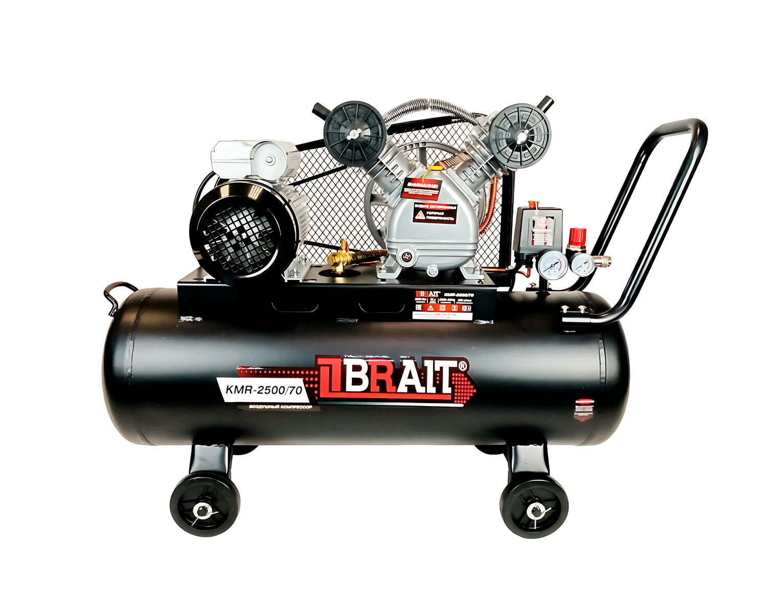 Компрессор воздушный BRAIT KMR-2500/70 20.01.022.043