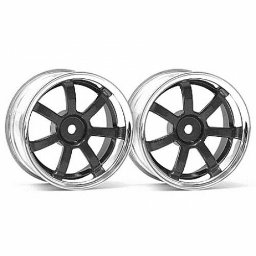 Диски HPI Rays Gram Lights 57S-PRO Wheel 26mm (Chr/Black) 3mm Offset