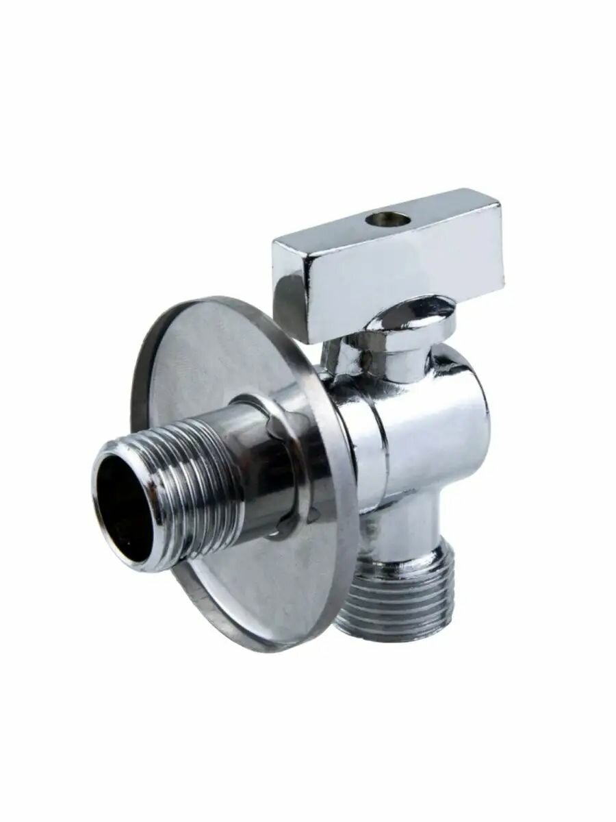 Шаровой угловой кран Aquasfera латунь, бытовой, с отражателем, G1/2 1042-01