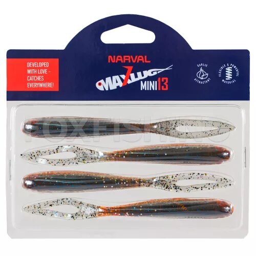 Силиконовая приманка Narval Maxlug Mini 13см #034 4шт.