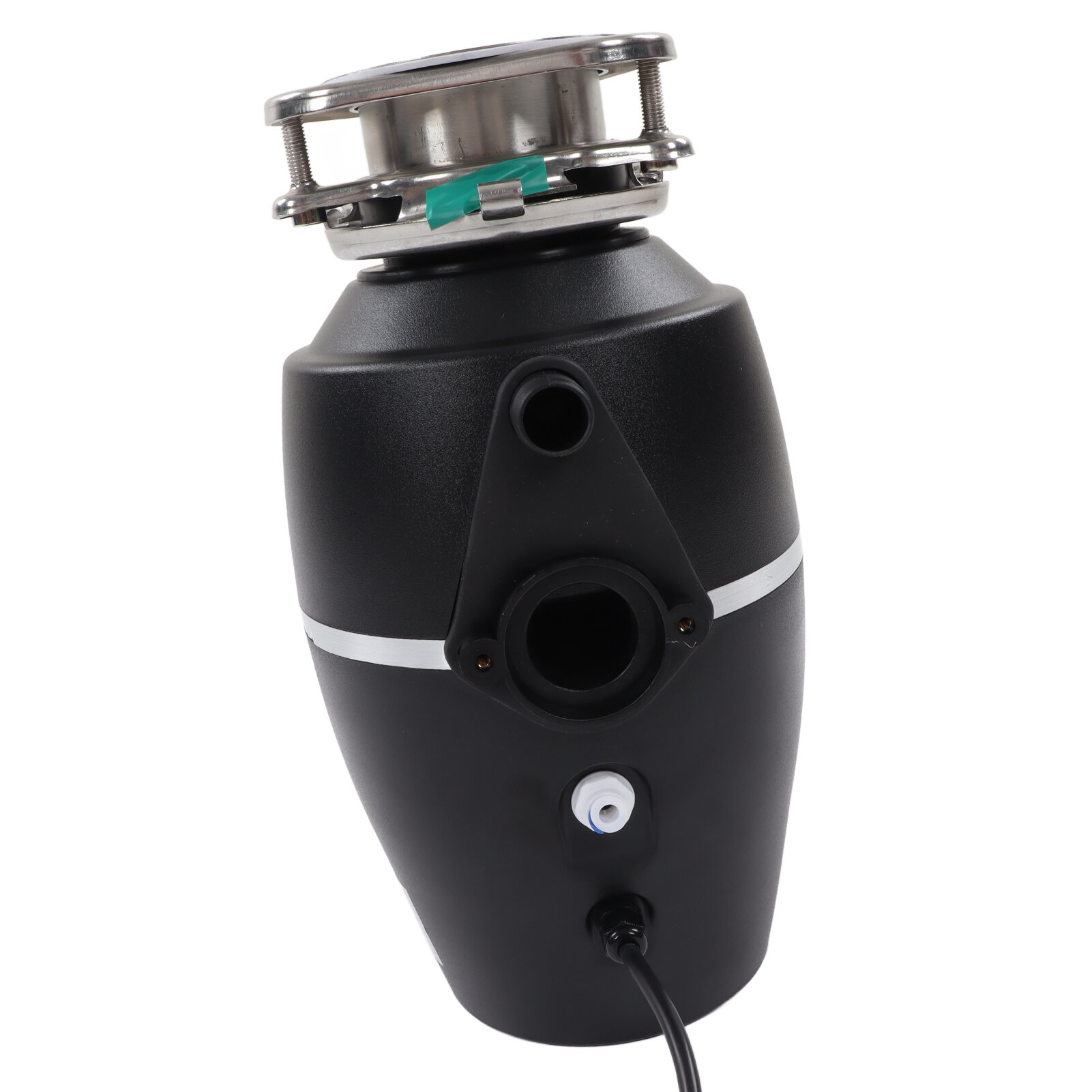 1HP черный кухонный измельчитель отходов, высокая точность, тихая работа, машина для утилизации мусора, дробилка, 1300 мл, вилка стандарта США, 110 В