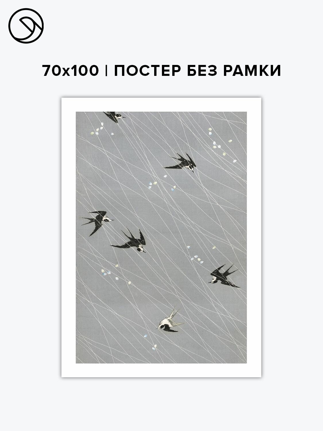 Постер на стену Postermarkt Textile by Nampei, 70х100 см