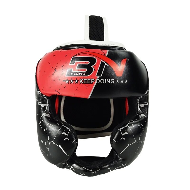 Детский боксерский шлем DEO BN-HC01 2-5 лет Красный