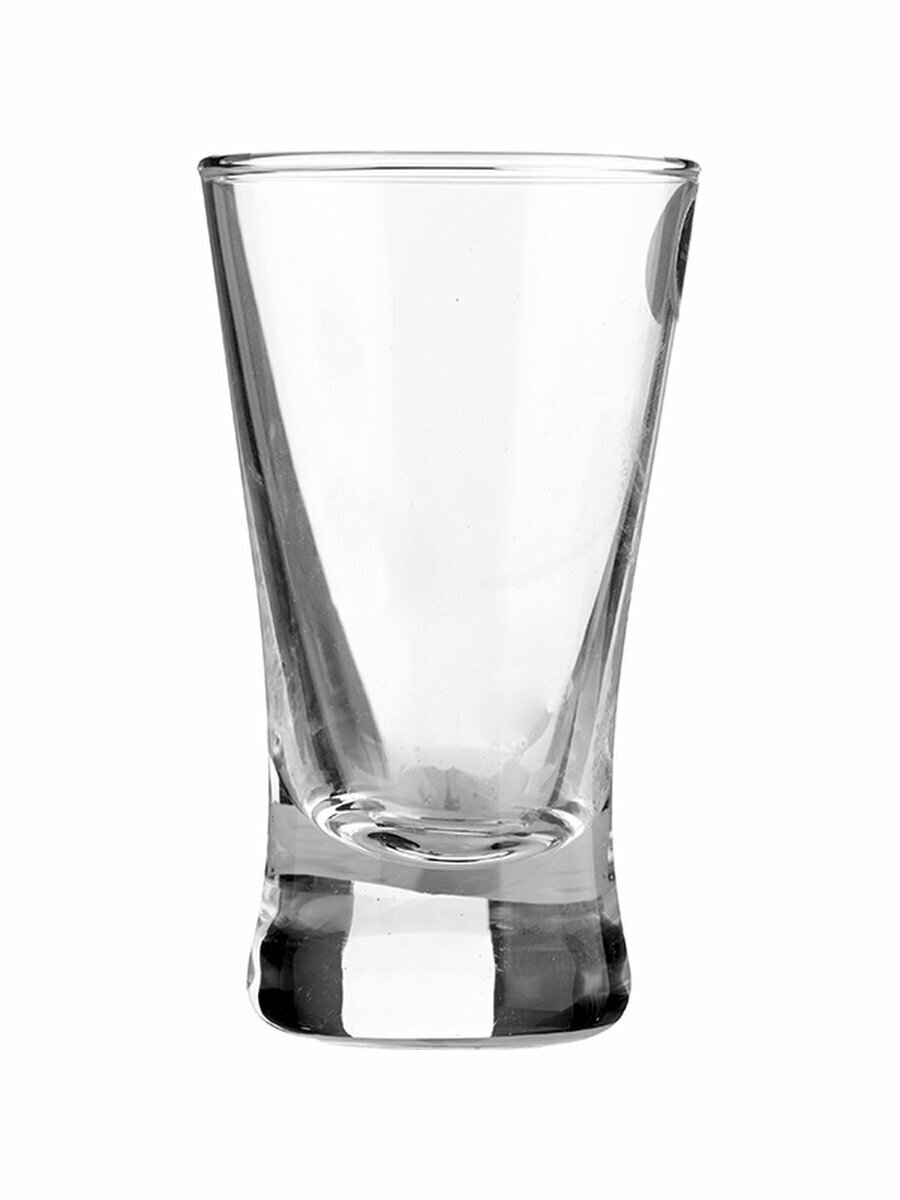 Стопка "Бостон шот", стопка - 6 шт. 50 мл, H - 7.7 см, D - 4.5 см.