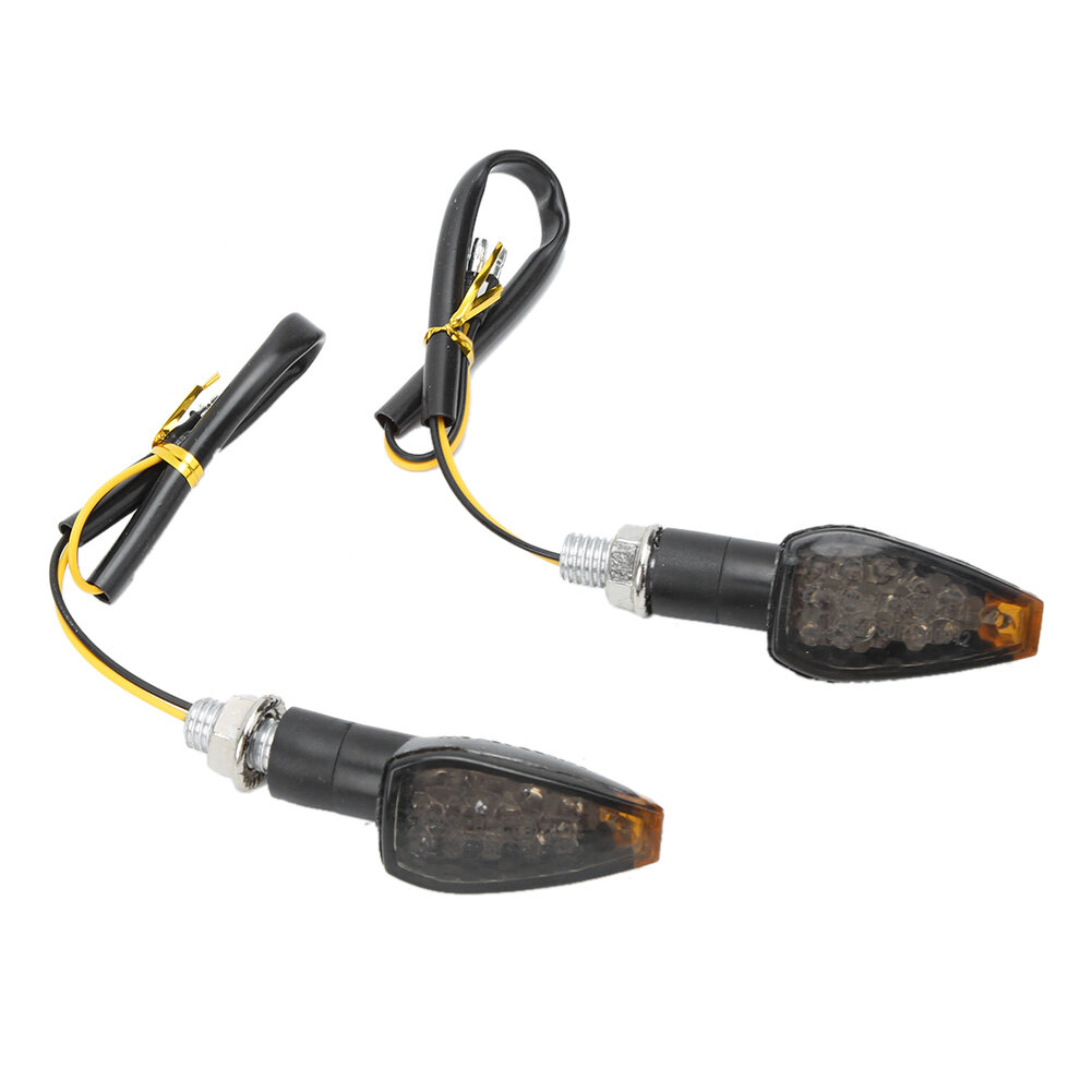 2 шт. мотоциклетный указатель поворота, 14 светодиодов, поворотный фонарь с дымчатой линзой, подходит для моделей Yamaha, прочный, водонепроницаемый