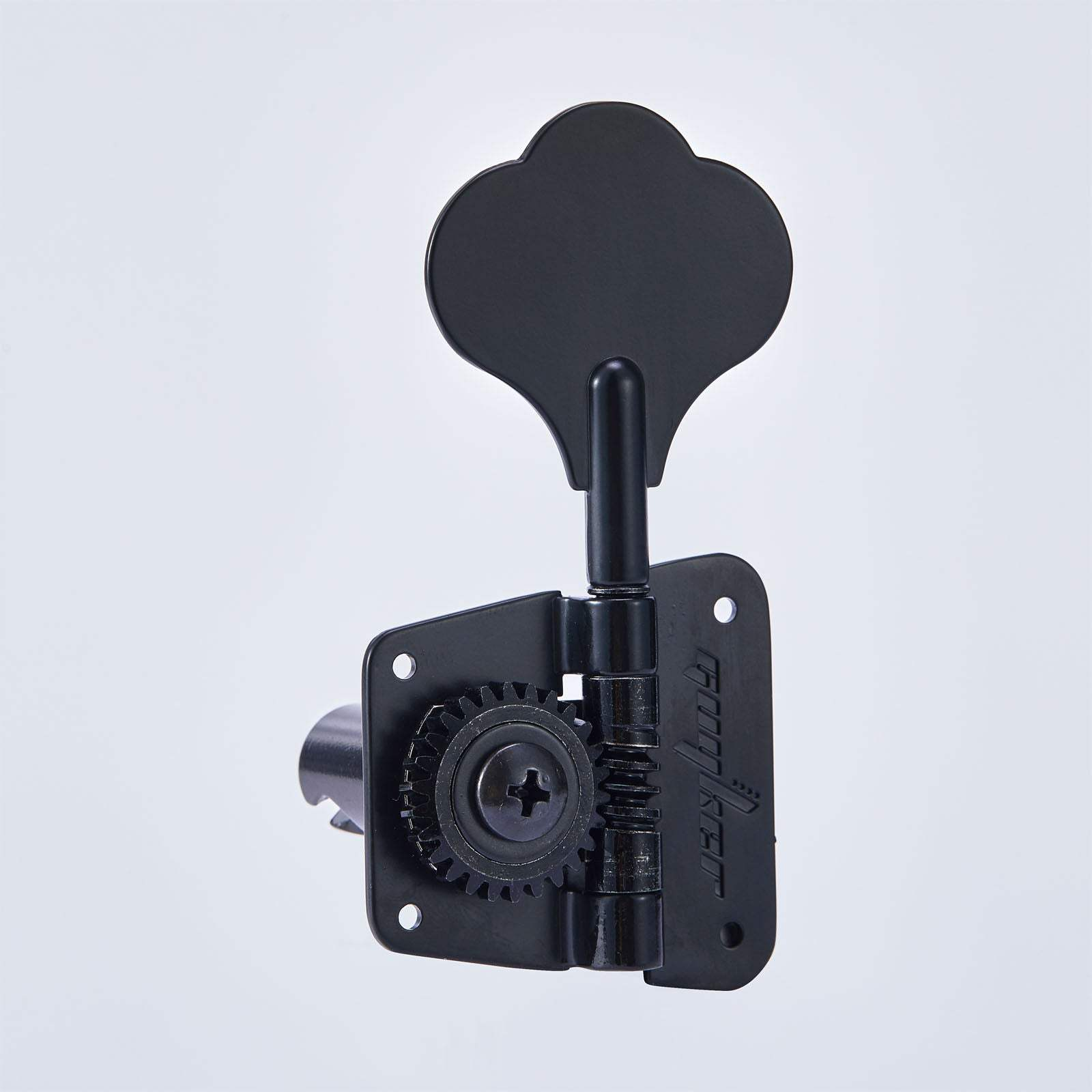 Колки 4 в линию для бас-гитары Guyker GB-530, правые, черный