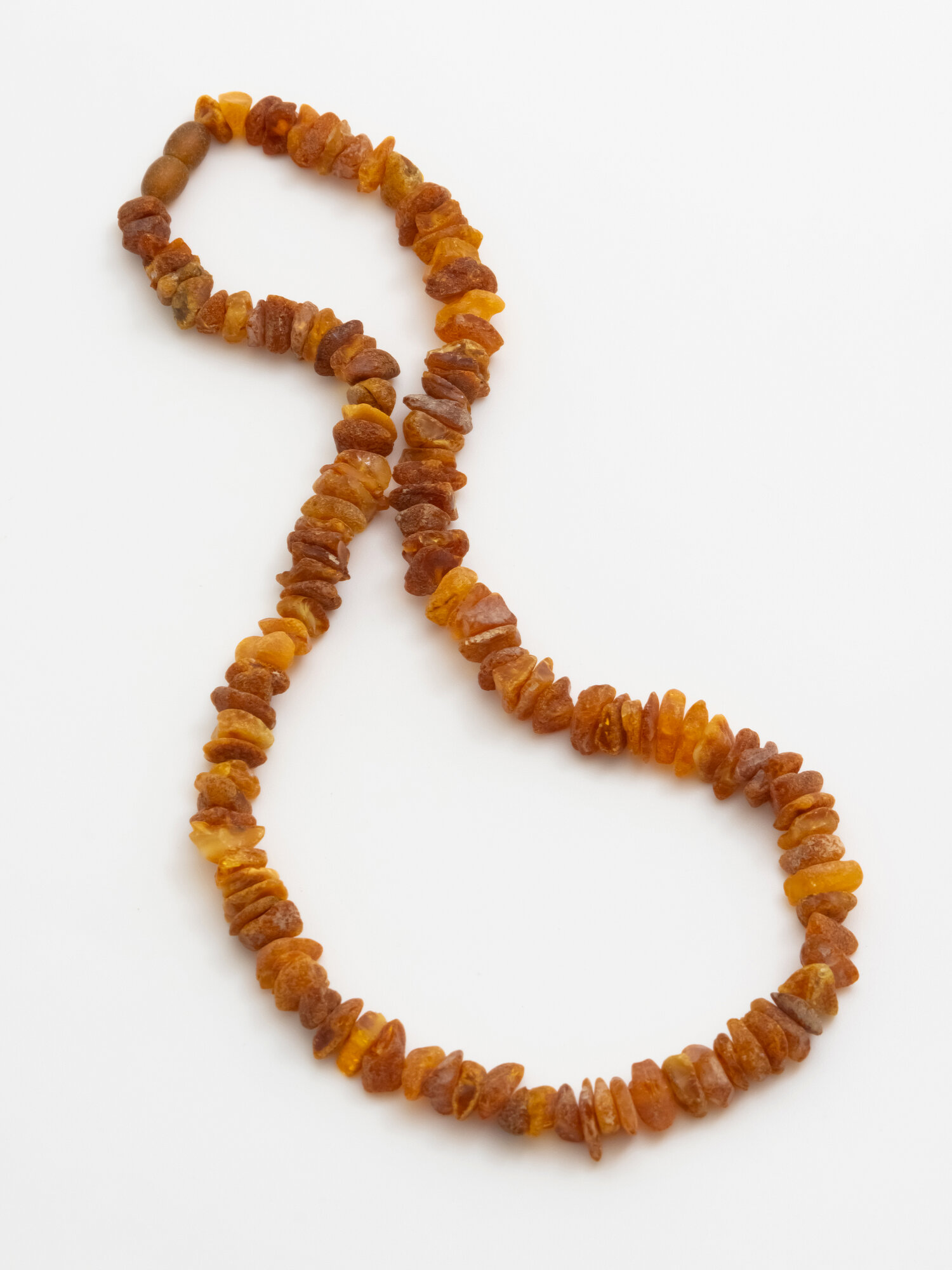 Бусы, янтарь