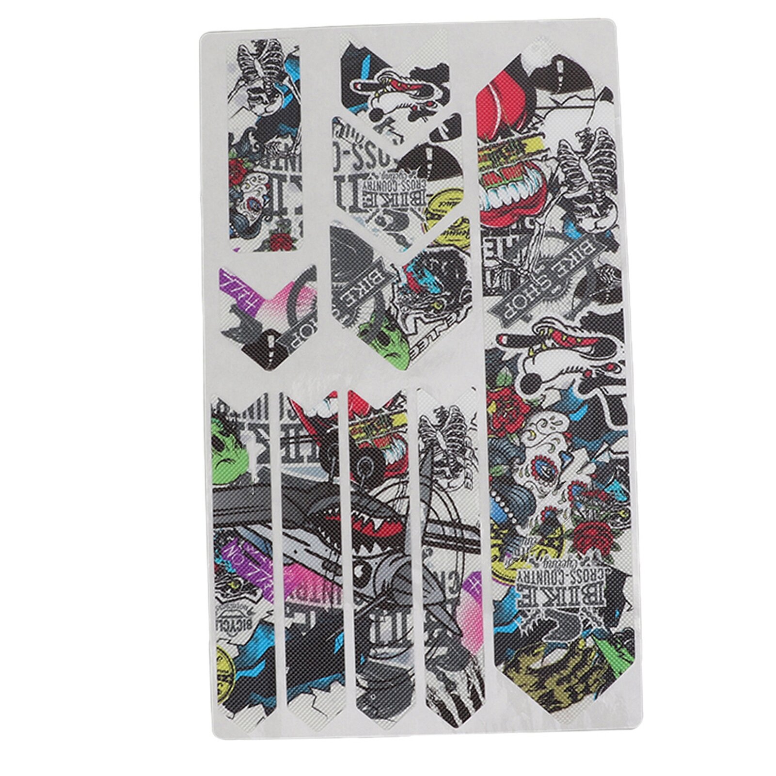 Защитные наклейки на раму велосипеда 3D, декоративная пленка для защиты рамы велосипеда, горных и шоссейных велосипедов с рисунком аниме