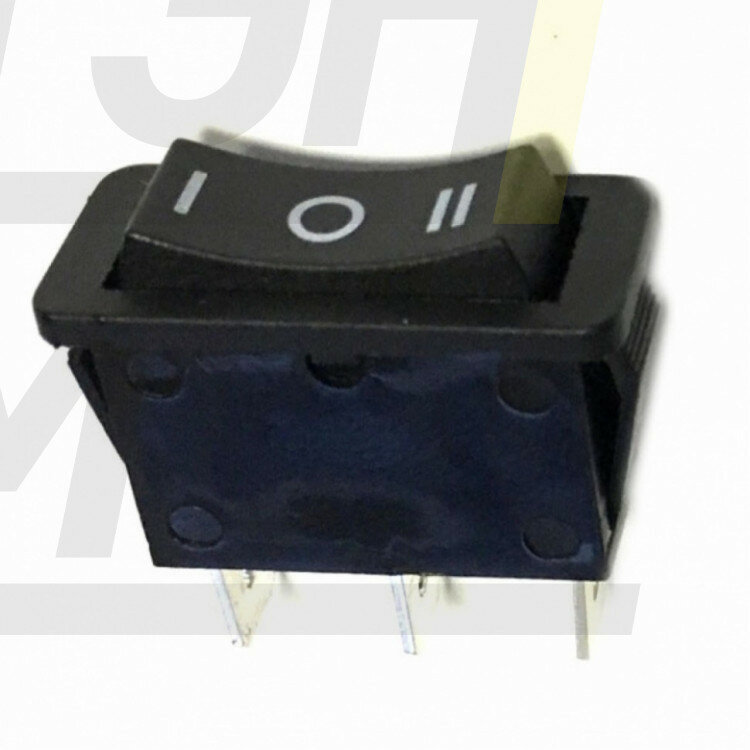 Набор 6 шт Выключатель одноклавишный 13*29мм, 15А, 250V, 3 положения, Thermex, KM66136