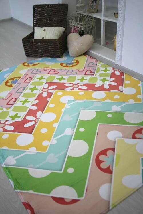 Ковер бельгийский на пол в детскую в спальню 130х180 см детский ворс 10 мм 121699 Kover-Russia