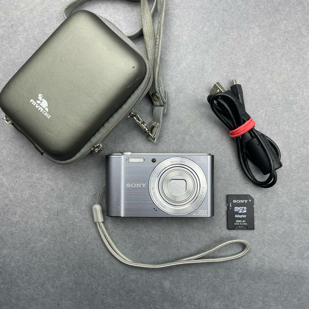 Фотоаппарат Sony Cyber-shot DSC-W810, серый