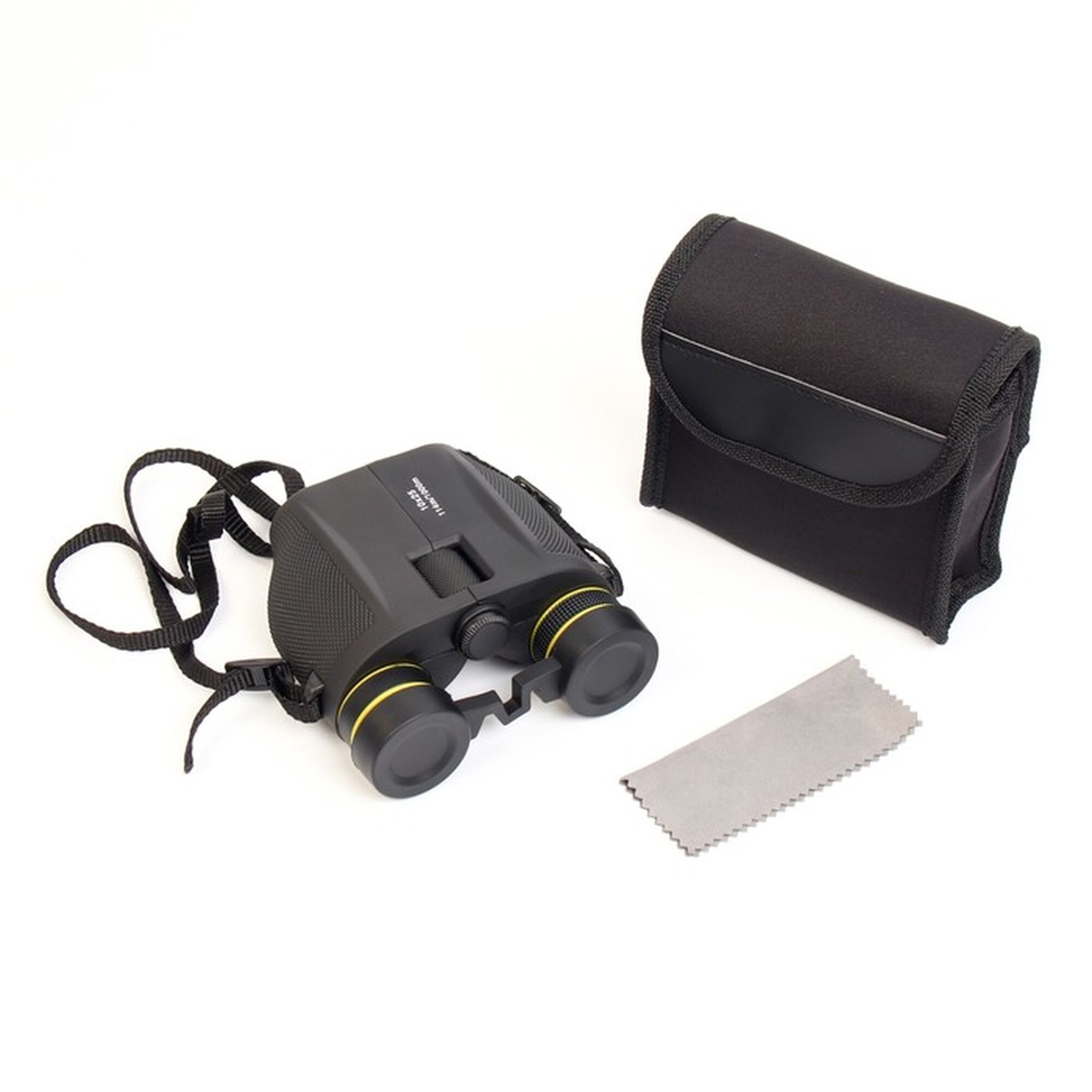 Бинокль Сима-ленд Компакт, 10-кратное увеличение, обрезиненный, в чехле