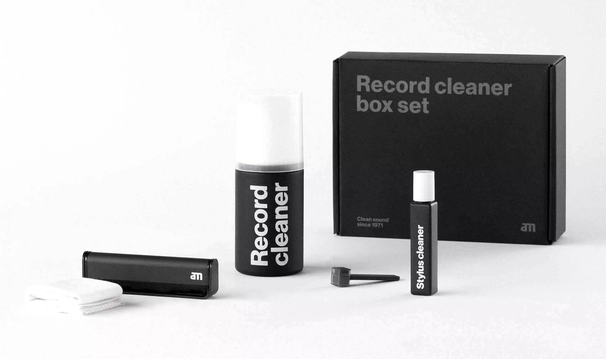 AM Clean Sound Record Cleaner Set