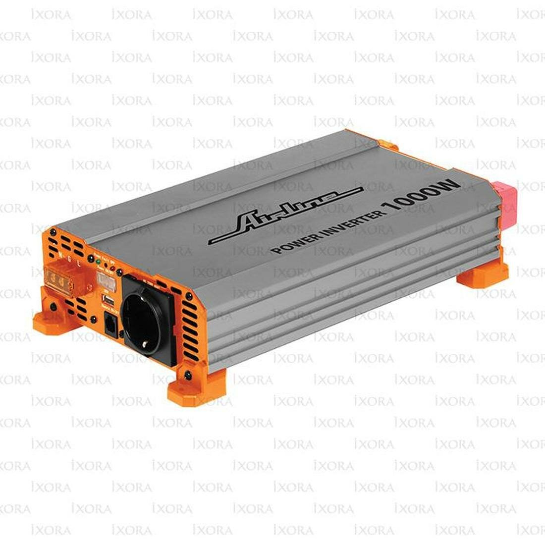 Инвертор 24-220v, 1000 вт для автомобилей AIRLINE API100006 (запчасти и комплектующие)