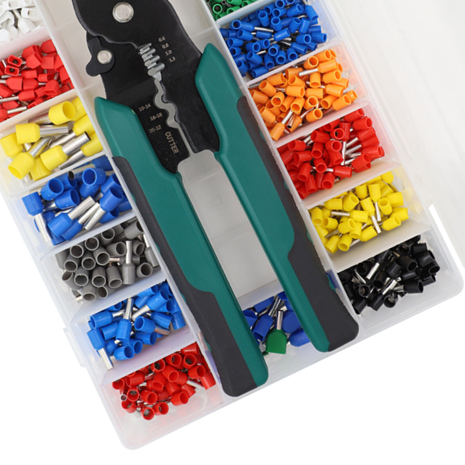 Набор для обжима проводов 960 деталей (18 типов, 0.5-10мм )
