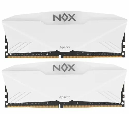 Оперативная память Apacer NOX RGB (AH4U32G36C25YNWAA-2) DIMM DDR4 32 ГБ - 2 шт, 3600 МГц