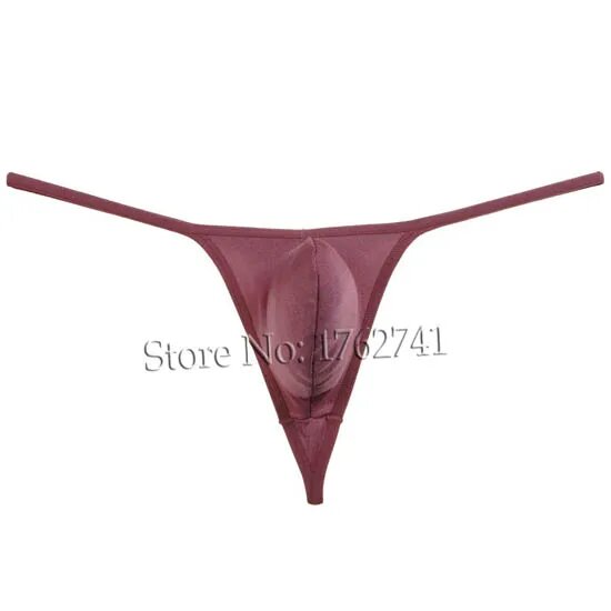 Мужские стринги бордовые Spanx Bordure