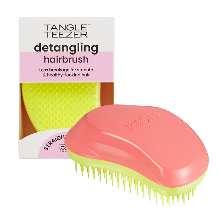 Tangle Teezer The Original Salmon Pink & Hyper Yellow Расческа The Original Salmon Pink & Hyper Yellow