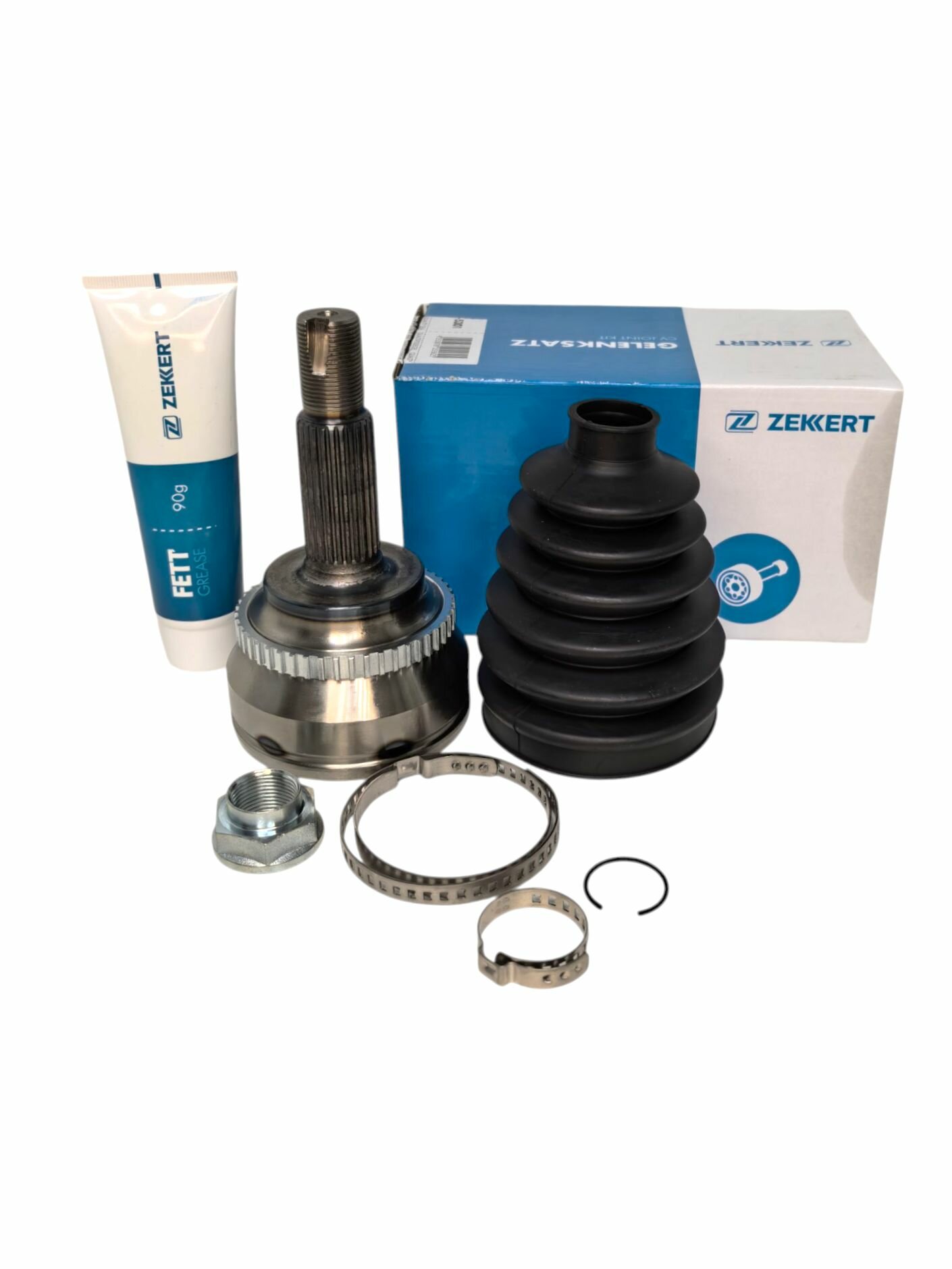 Шарнир привода (ШРУС) наружный Лифан Солано/Себриум БИД Ф3 (Lifan Solano/Cebrium BYD F3) ABS 32 шлица Zekkert