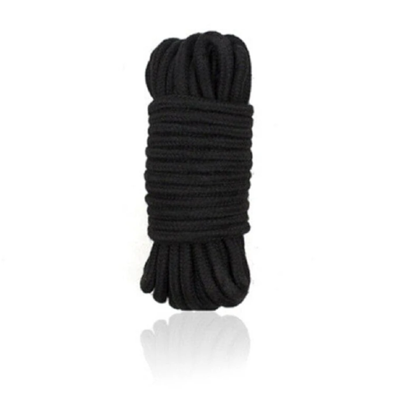 Бондаж Erohot Collection, чёрный, 95% хлопок + 5% спандекс, длина 10м