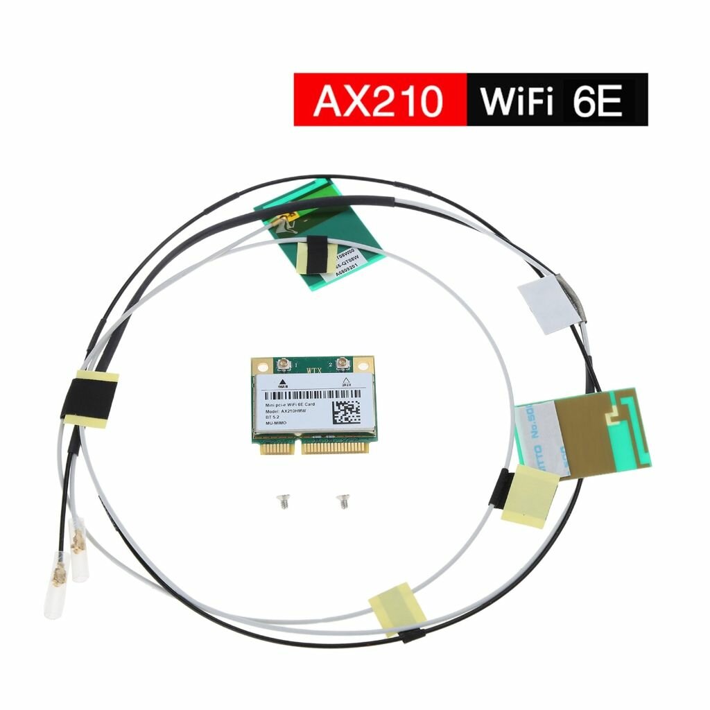 Беспроводная сетевая карта AX210HMW-встроенная антенна