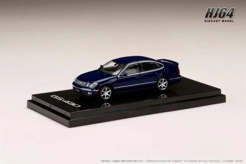 Модель автомобиля Lexus GS430 1:64, цвет 2030LW — фото 1